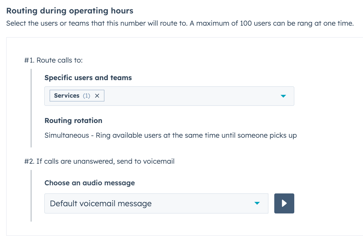 Route tickets in help desk